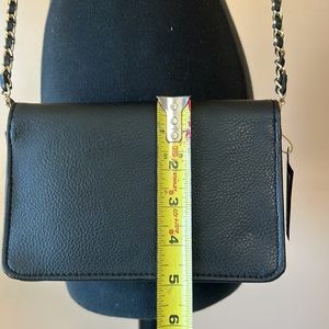 bebe | Bags | Bebe Lara Small Leather Crossbody Bag Black | Poshmark